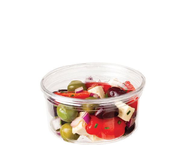 12 oz Round P.E.T Deli Container - Castaway® Shop