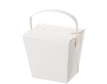 Food Pails with Handles (White 16oz) | Takeaway Food Box | Castaway ...