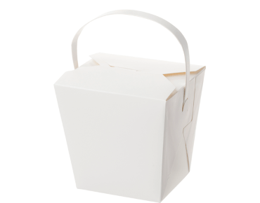 Food Pails with Handles (White 26oz) | Takeaway Food Box | Castaway ...