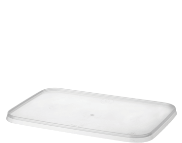 Locksafe® Rectangular Container | Clear Plastic Lid | Castaway® Food ...