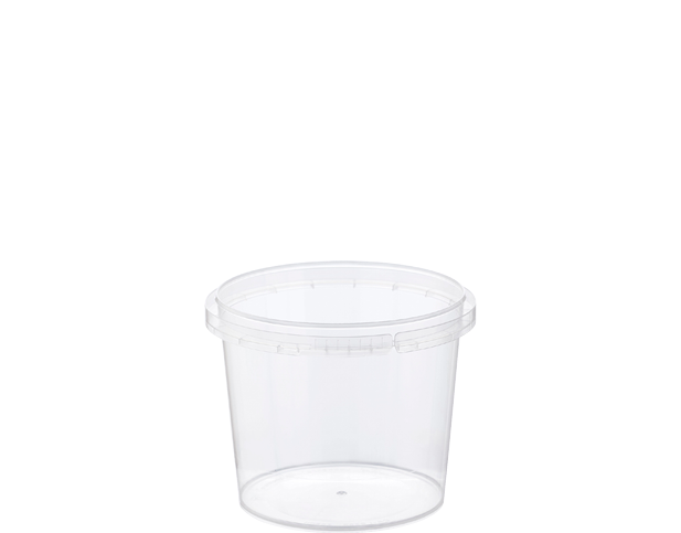 Locksafe® Small Round Tamper Evident Plastic Containers (265ml ...