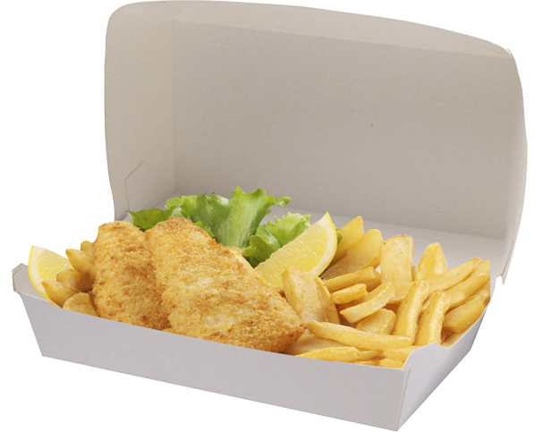 #2 Large RediServe® Paper Snack Pack | White - Castaway® Shop