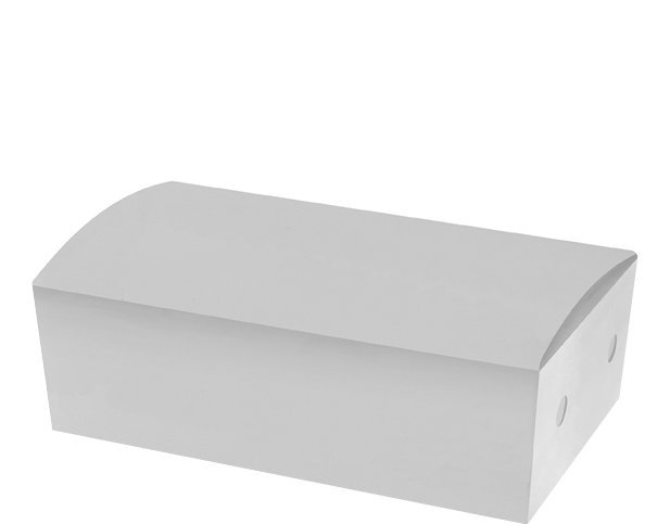 White Snack Box (Small) | Paper Food Containers | Castaway® Food Packaging