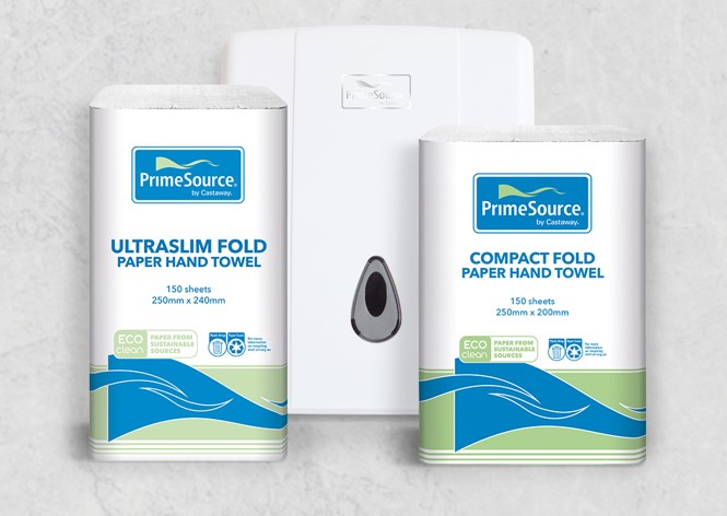 Eco-Clean Ultra Slim Fold Paper Hand Towel - Castaway® Shop