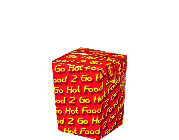 Hot Food 2 Go™ Chip Box (Small Sleeved) | Takeaway Containers ...