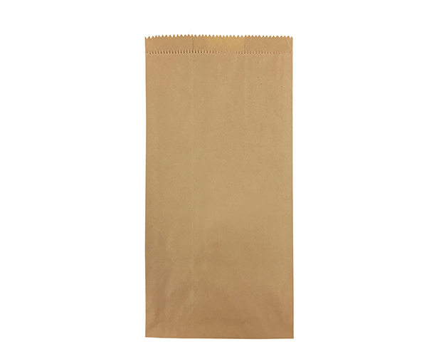 Brown Satchel Paper Bags (Size #8) | Castaway® Food Packaging