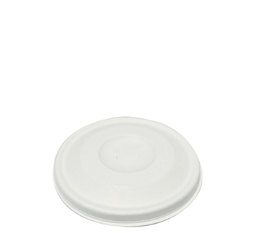 Flat Sugarcane Lids | To suit 16 & 22 oz cups - Castaway® Shop