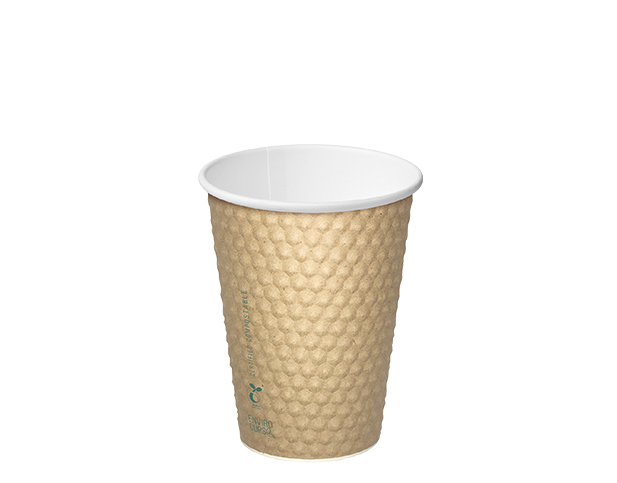 EnviroCup Combo Dimple Aqueous 12oz 86mmØ Brown - Castaway® Shop